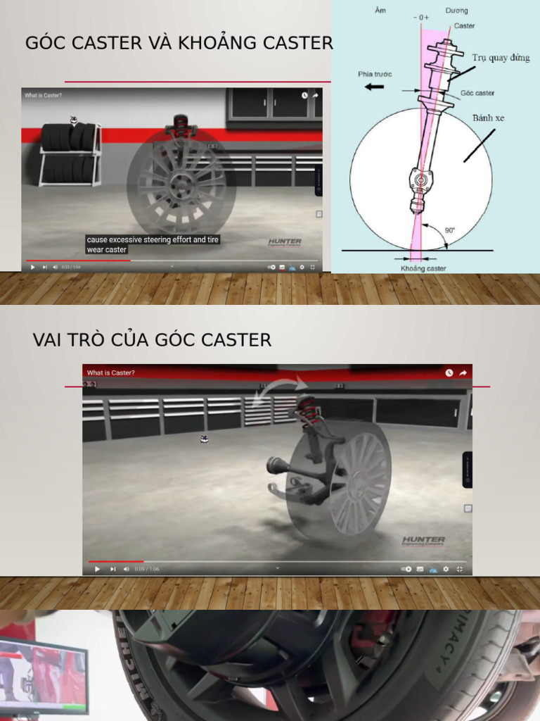 Góc Caster Và Khoảng Caster | PDF