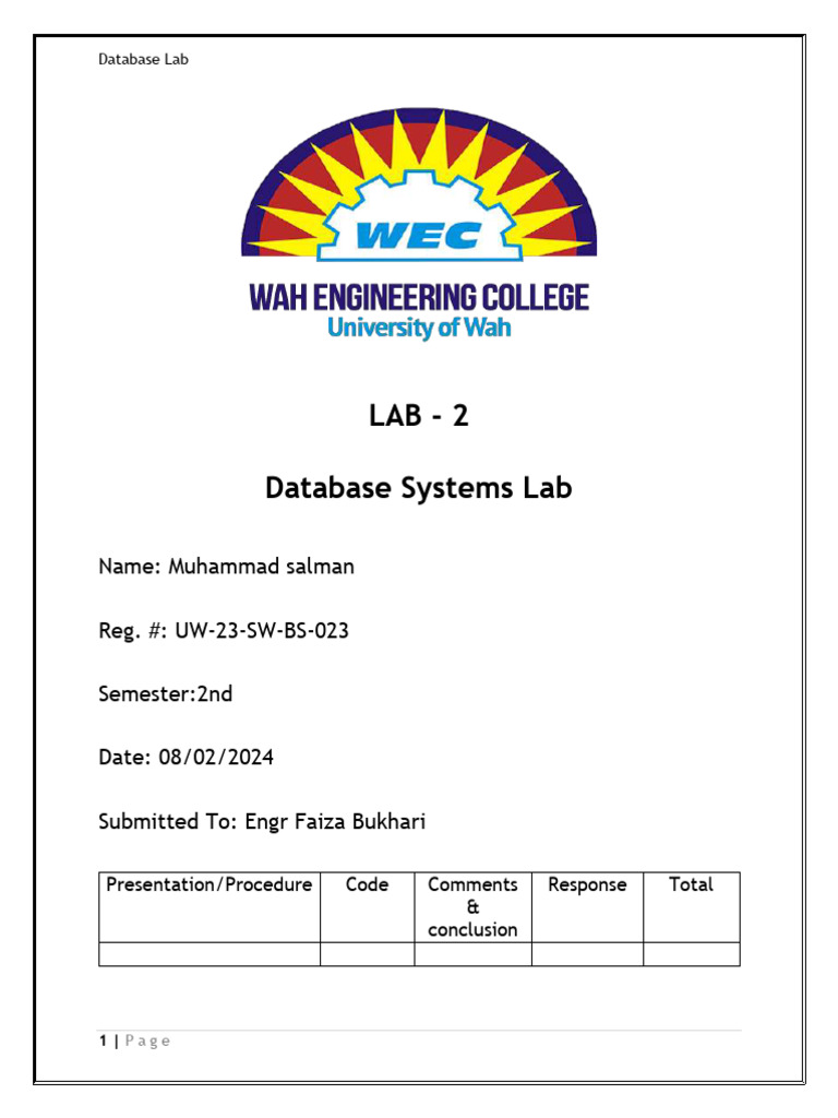 Lab no2 | PDF | Data | Information Retrieval