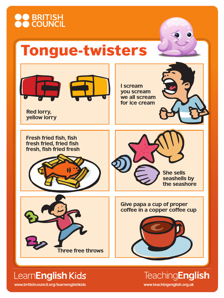 Poster - Tongue Twisters | PDF