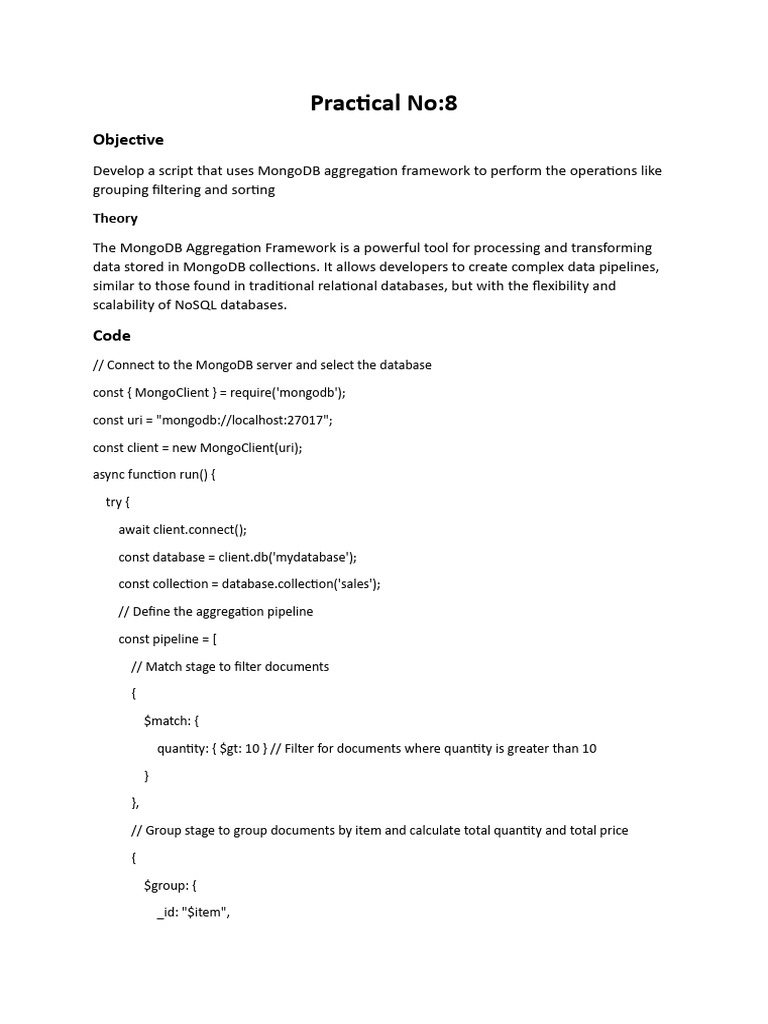 Practical-8 Resource | PDF