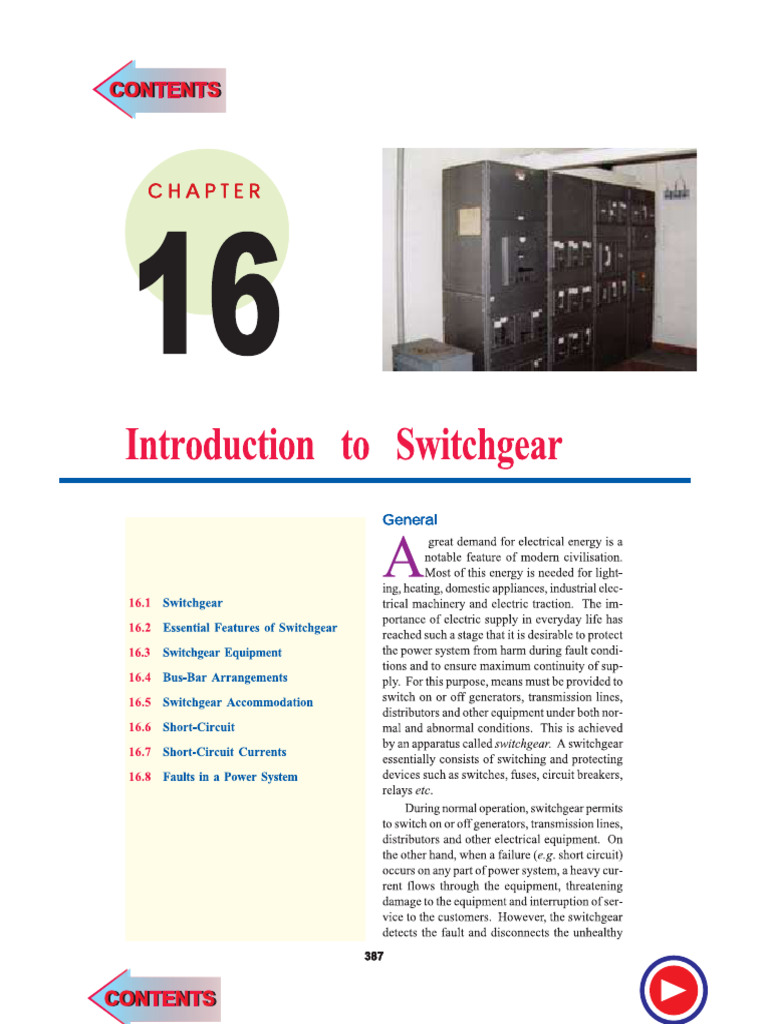 01. Switchgear | PDF