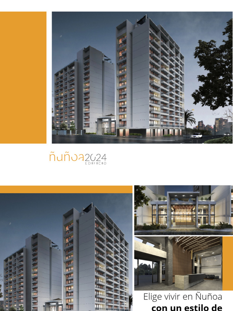 EDIFICIO ÑUÑOA 2024 | PDF | Inicio