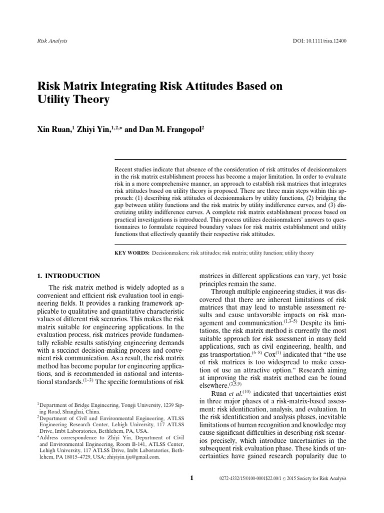 Ruan, Xin - Yin, Zhiyi - Frangopol, Dan M. - Risk Matrix Integrating ...