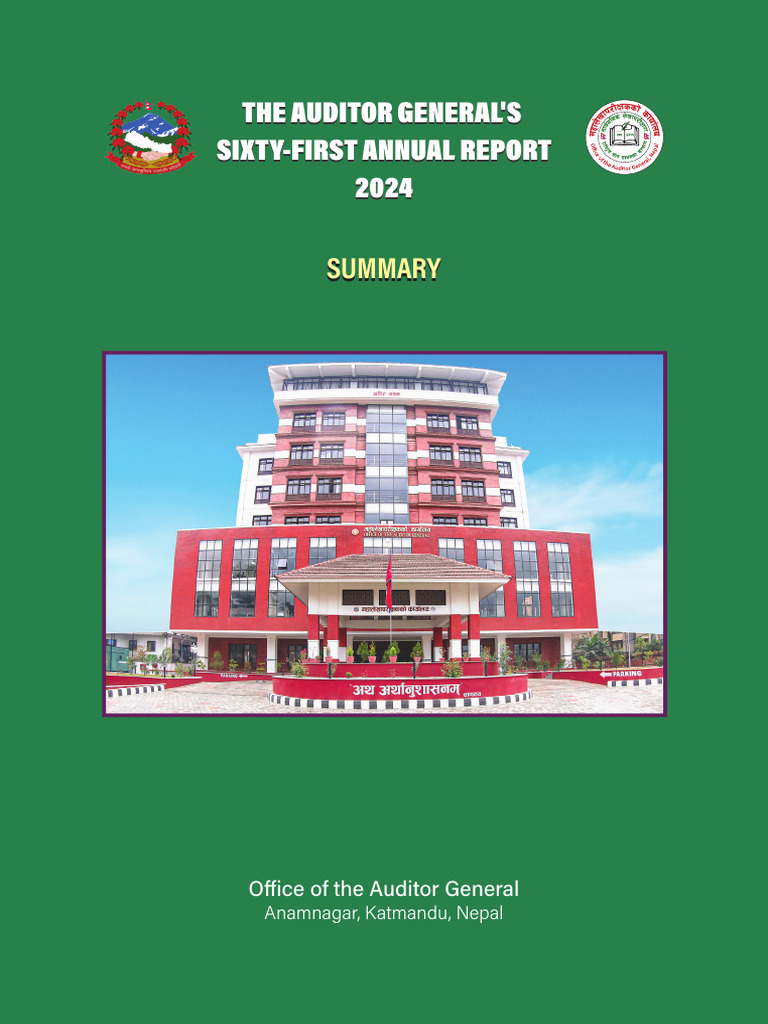 WIC-OAG Summary Report English 2024 | PDF | Audit | Auditor's Report