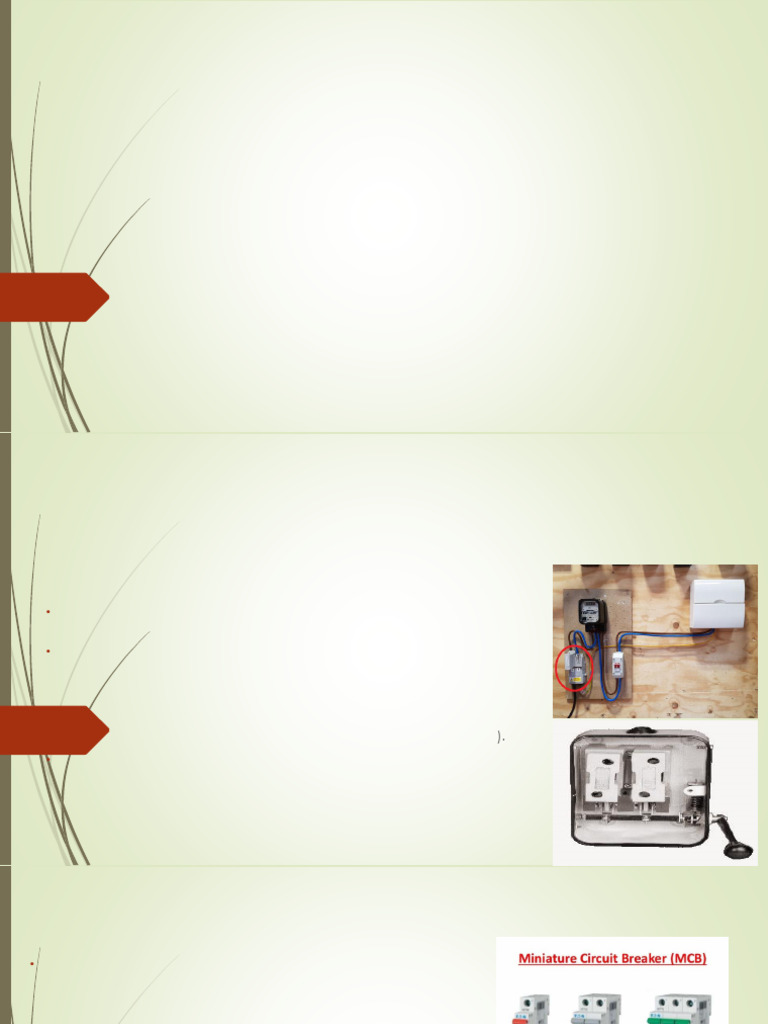 Module 4 BEE Final | PDF | Fuse (Electrical) | Electric Power Distribution