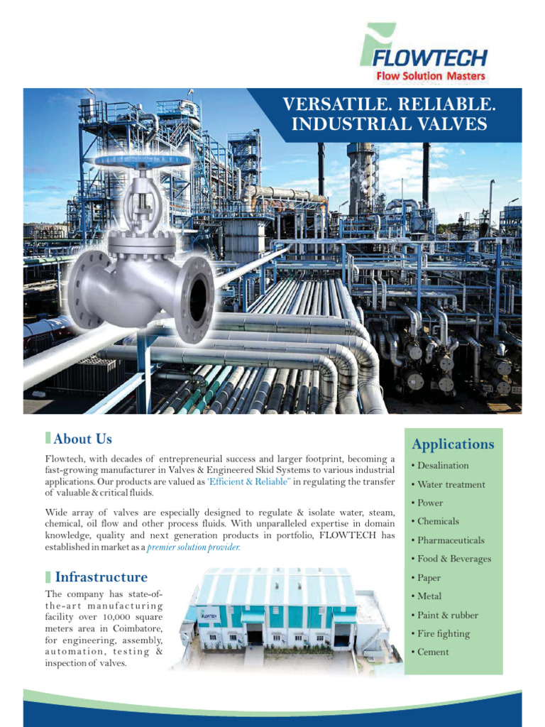 Flowtech Valve Catalogue | PDF