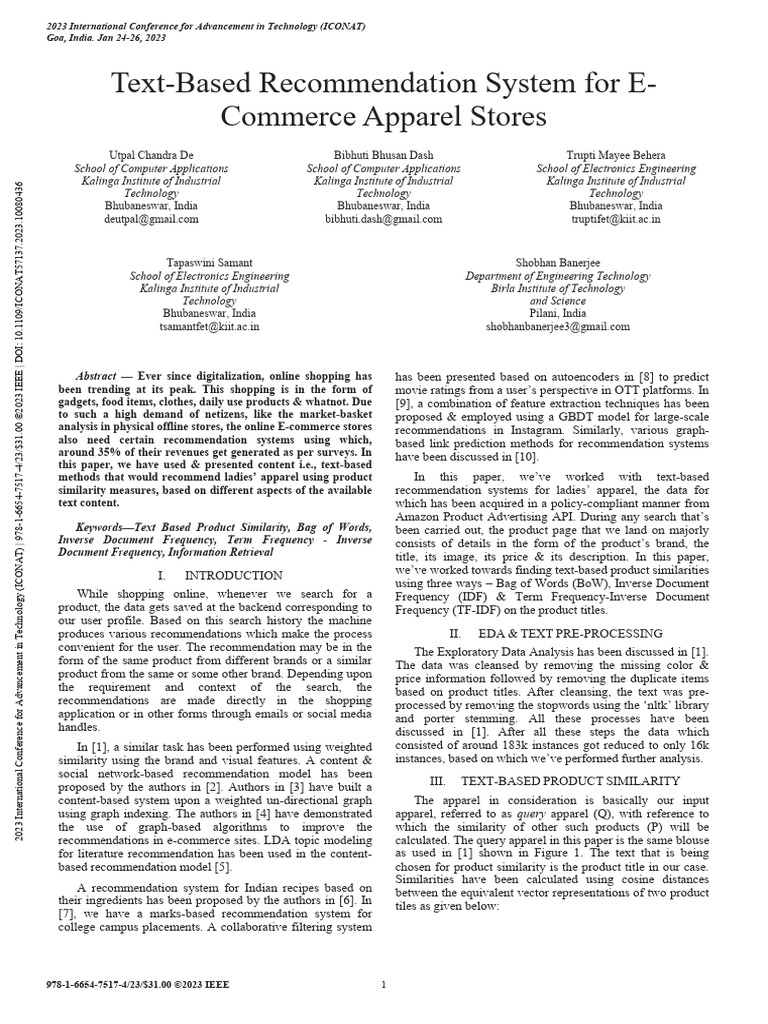 Text-Based_Recommendation_System_for_E-Commerce_Apparel_Stores | PDF ...