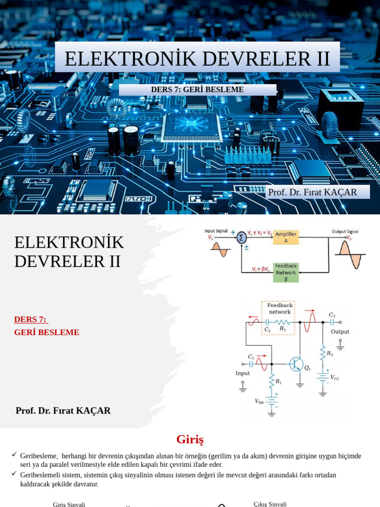 ED2 7.Ders_Geribesleme Konu | PDF