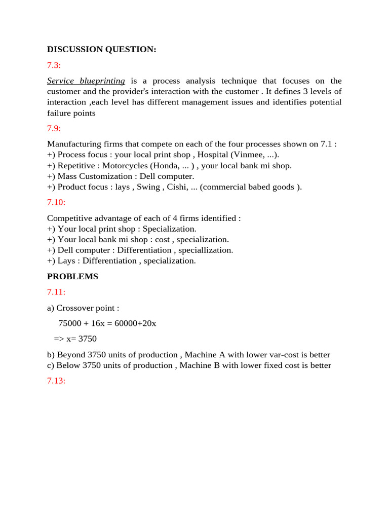 Chapter 7 OM | PDF | Car | Vehicles