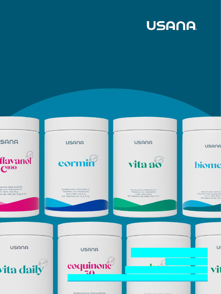 Catálogo Usana 2024 (Perla) | PDF | Dieta | Nutrición