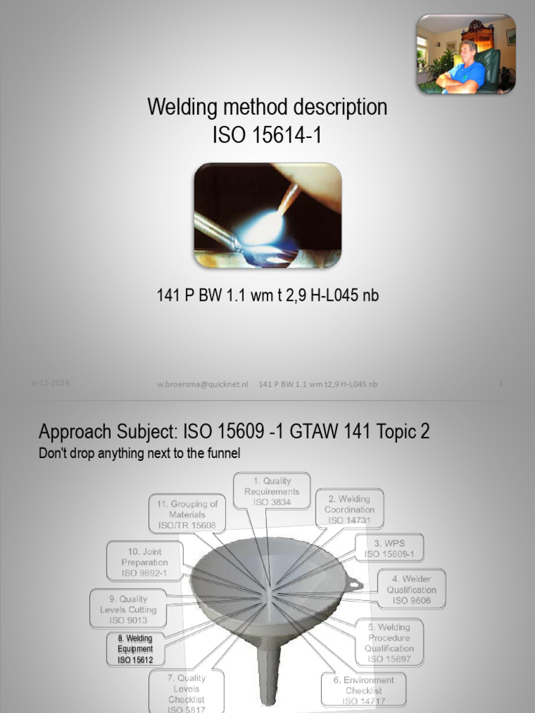 ISO 15614-1 Welding Method Guide | PDF | Welding | Construction
