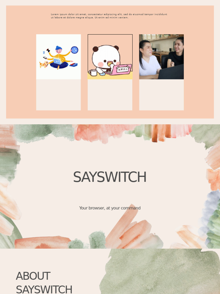 Say Switch | PDF | Accessibility | Speech Recognition