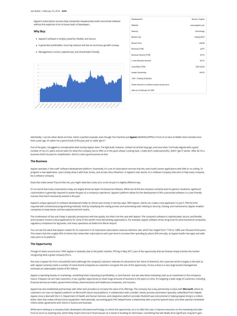 Appian: Low-Code Software Solutions | PDF | Application Software | Software