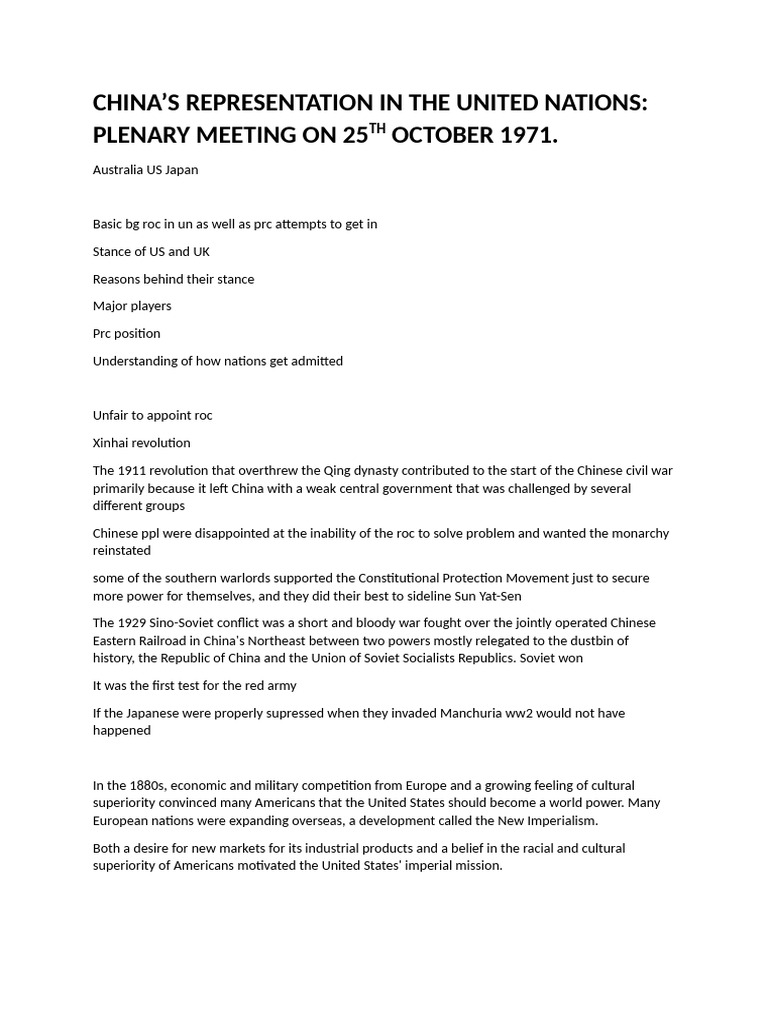 China Pdf China World Politics