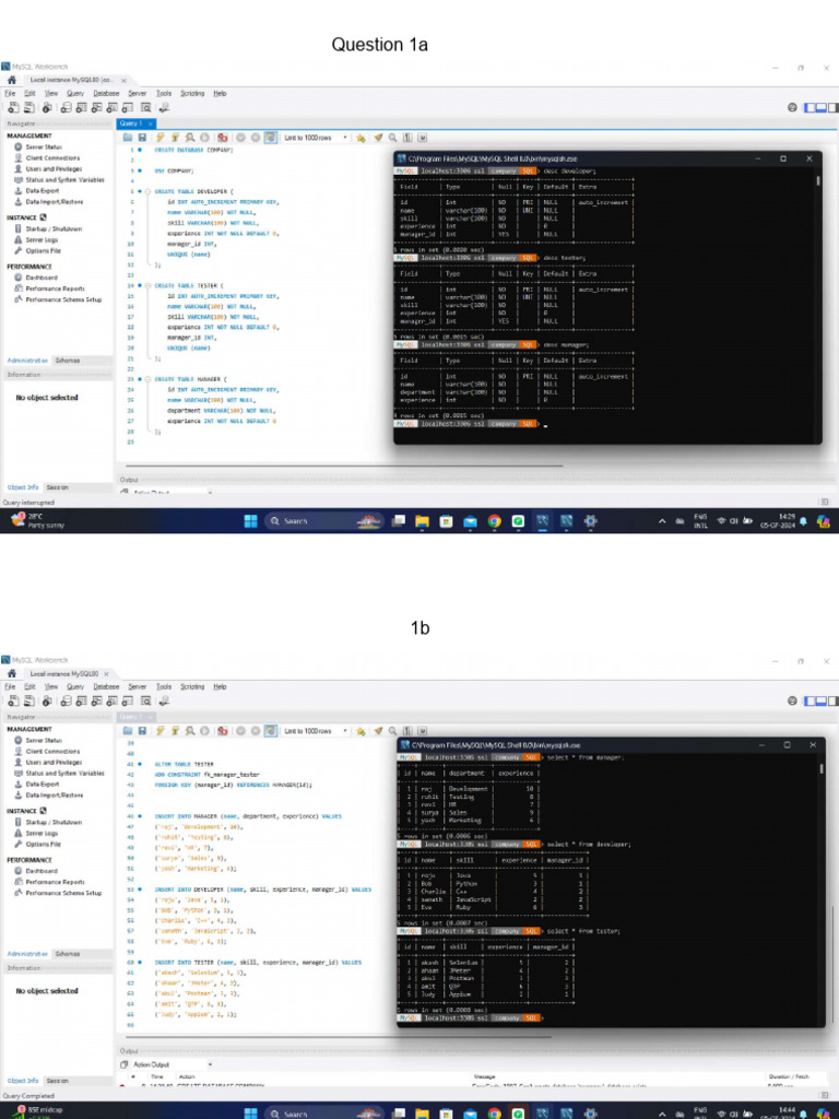 Mysql Assignment Sanath | PDF