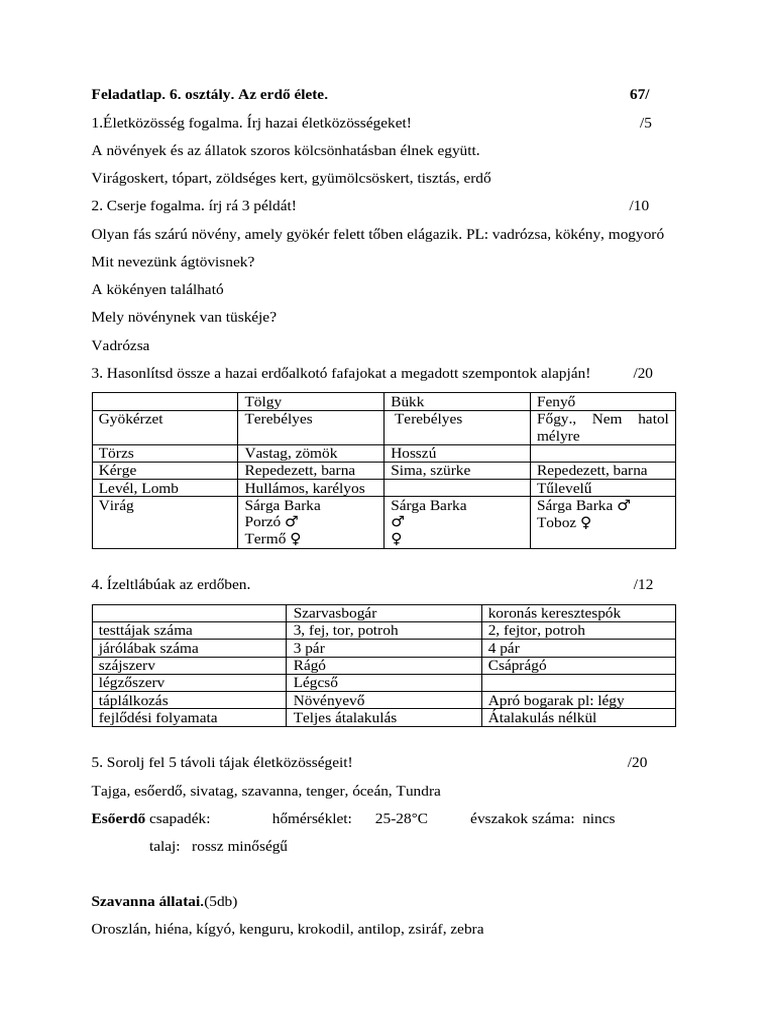 6 Feladatlap 2021 | PDF