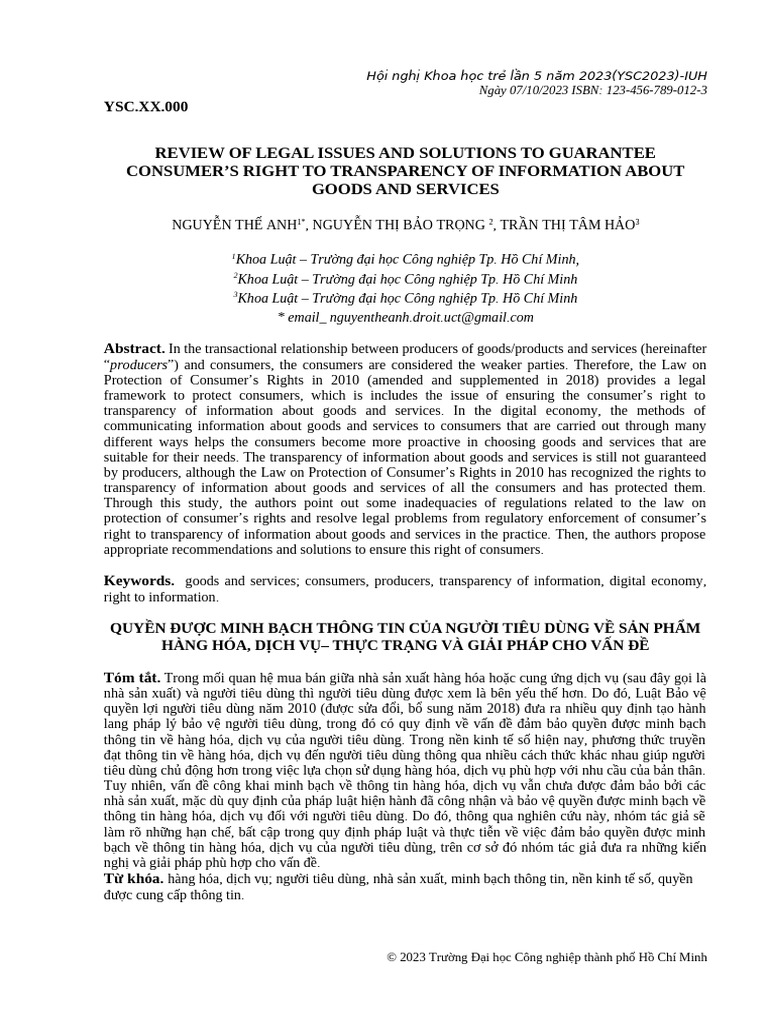 Abstract - Submission 293 - YSC2023 | PDF