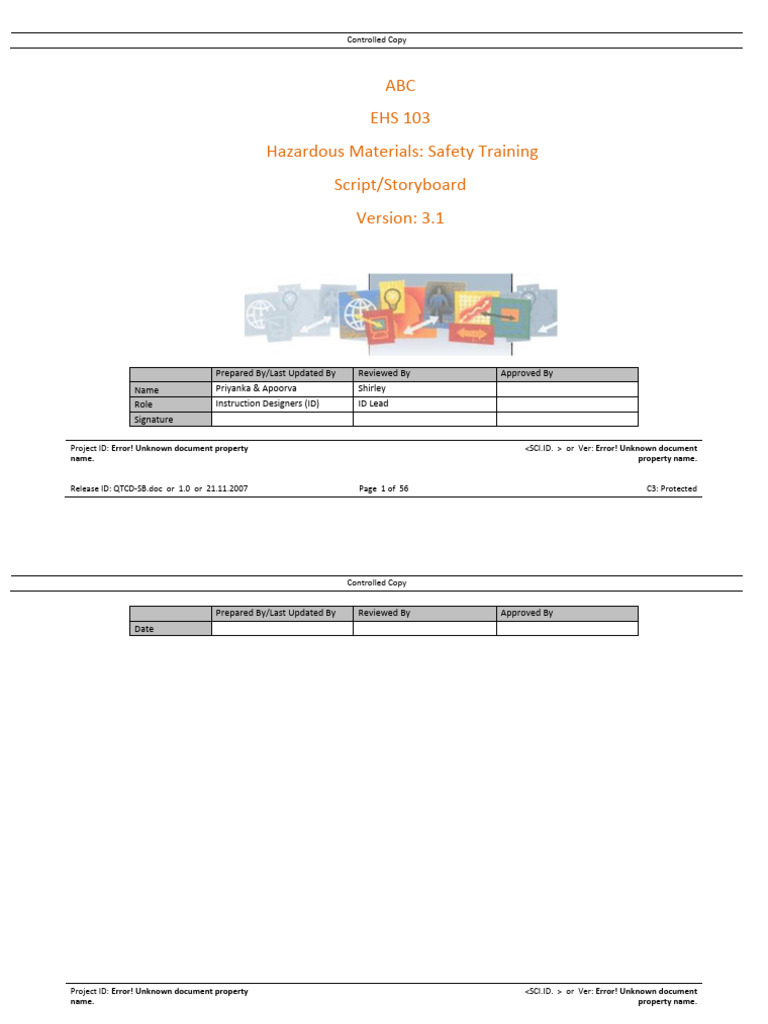Grainger Storyboard Sample 1d76gxf | PDF | Dangerous Goods | Personal ...