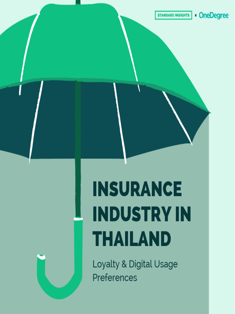 Insurance Industry in Thailand | PDF | Insurance | Service Industries