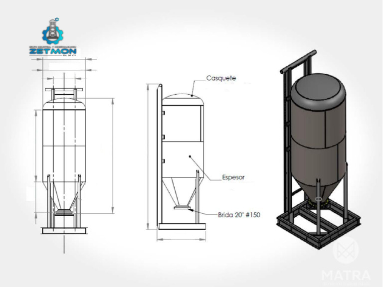 Plano de Silo Propuesta | PDF