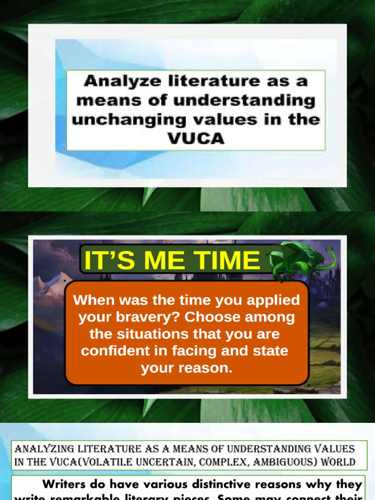 Intro to Vuca | PDF | Body Language | Psychology