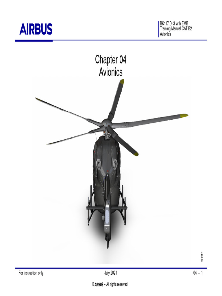 BK117-D3 B2 TM 04-Avionics R03 EN 09-2021. ID38452.37152 | PDF | Avionics | Aviation