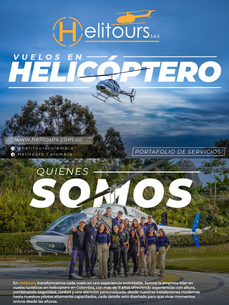 Portafolio helitours 2025 | PDF