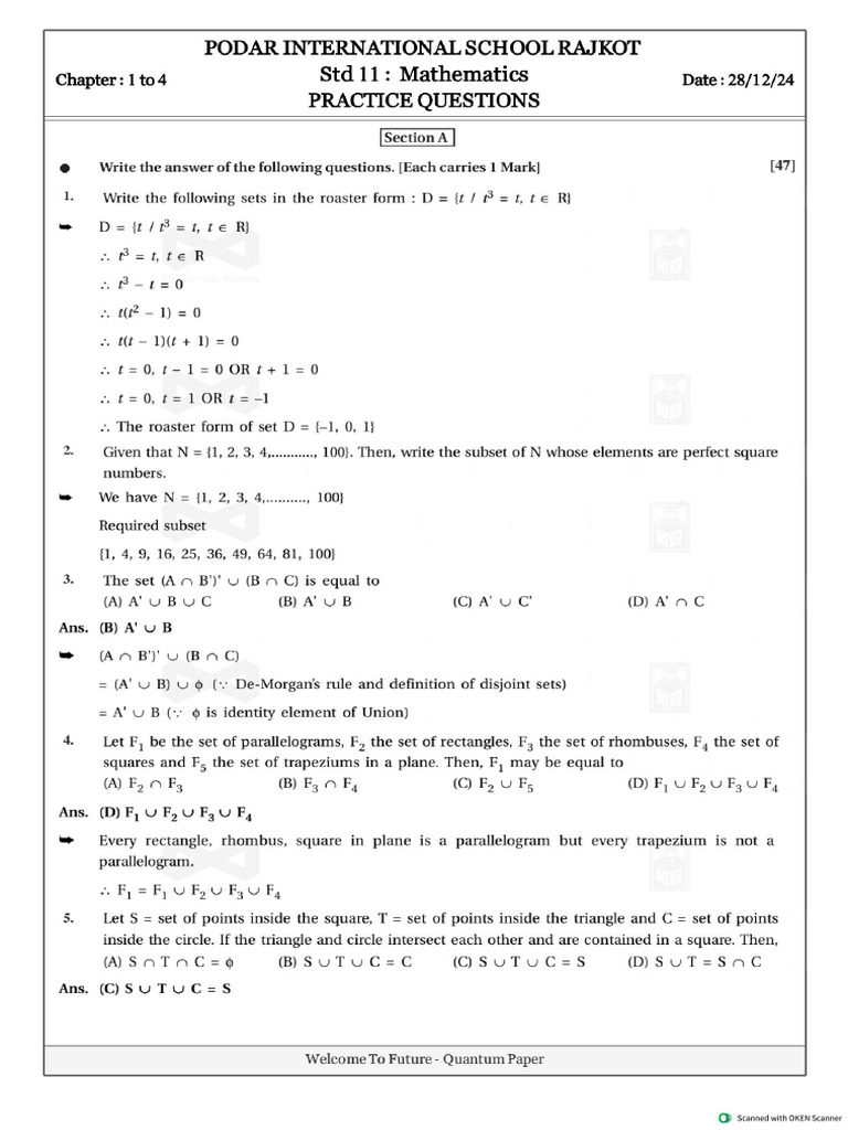 PRACTICEQUESTIONS_D28-Dec-2024-1 | PDF