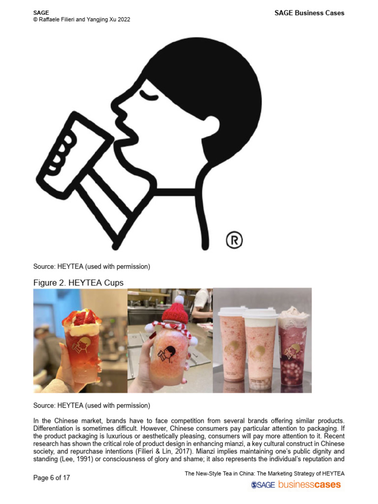Figure 2. HEYTEA Cups: © Raffaele Filieri and Yangjing Xu 2022 | PDF