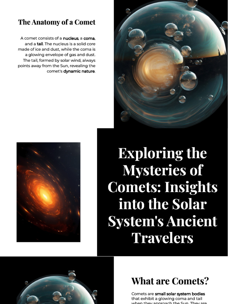 Comet Anatomy and Significance Explained | PDF | Comet | Solar System
