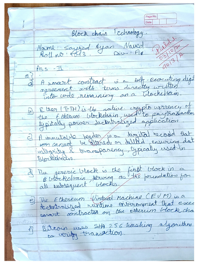 Blockchain Assignment - 2 | PDF