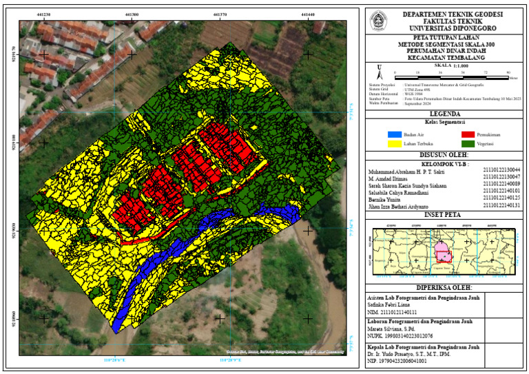 Peta Tutupan Lahan Tembalang | PDF