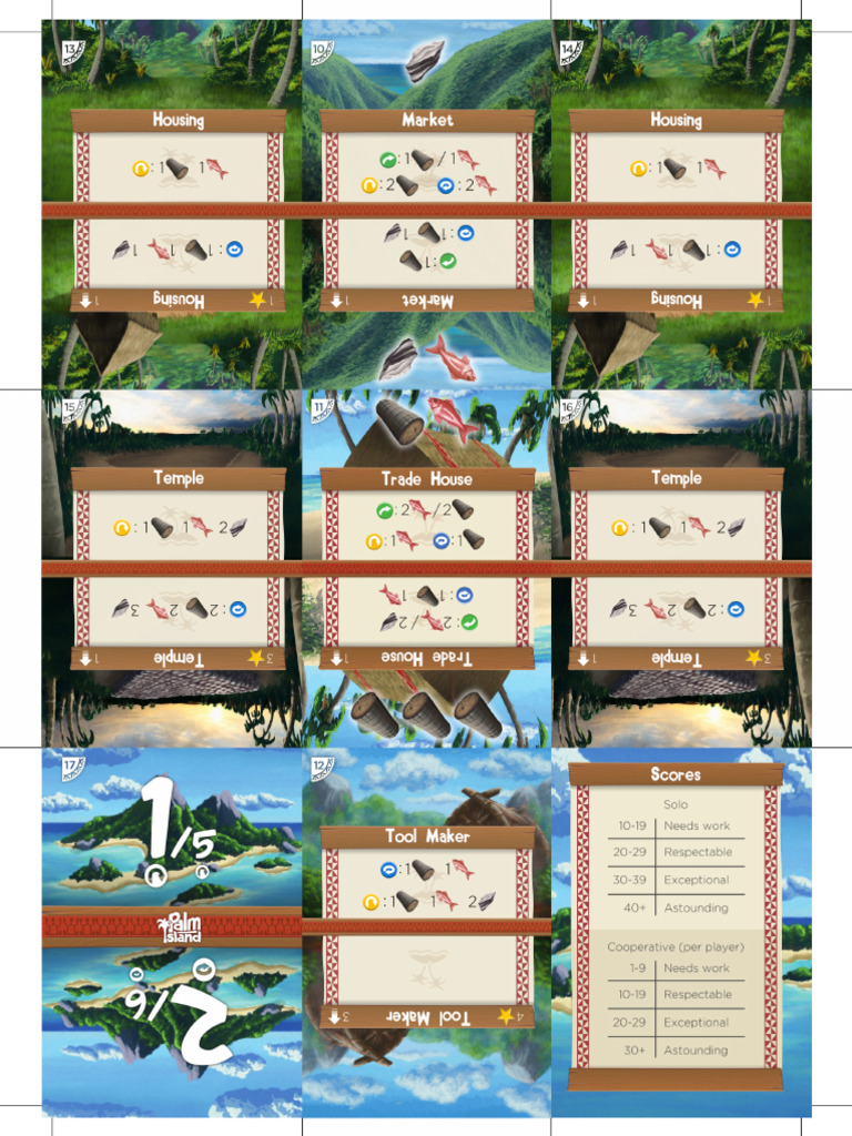 Palm Island Print and Play | PDF