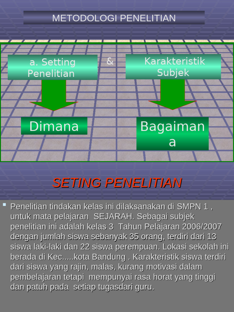 PTK Metodologi - PTK | PDF