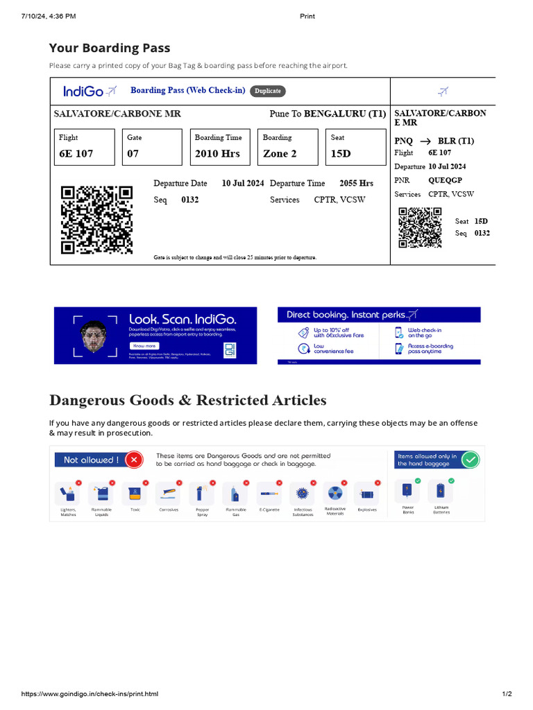 Boarding Pass..2 | PDF | Aviation