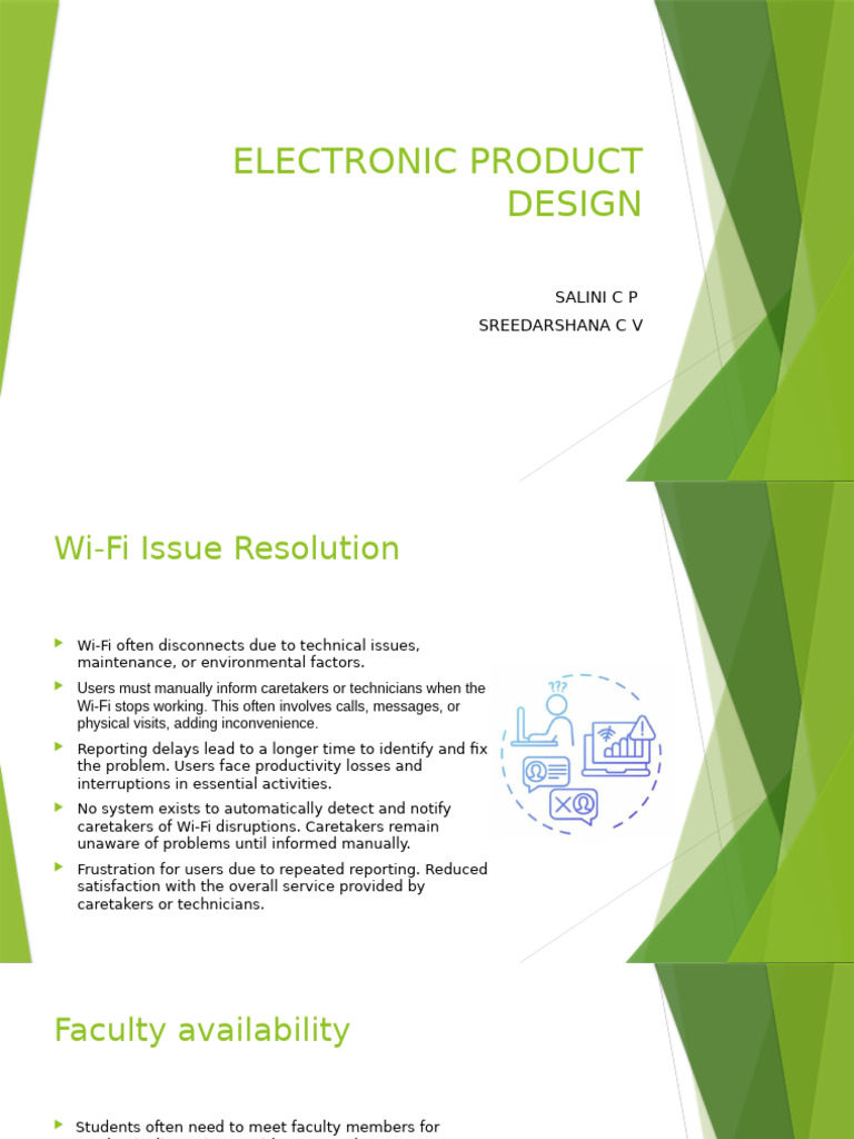 Wi-Fi and Faculty Availability Solutions | PDF
