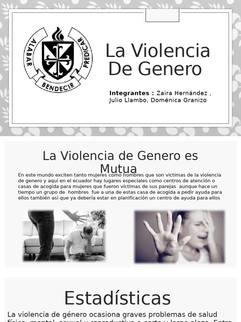 La Violencia De Genero | PDF