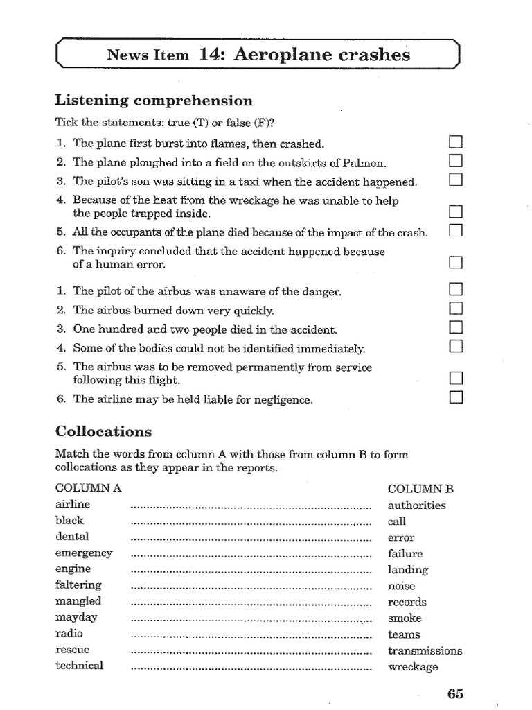 14 Plane Crashes | PDF