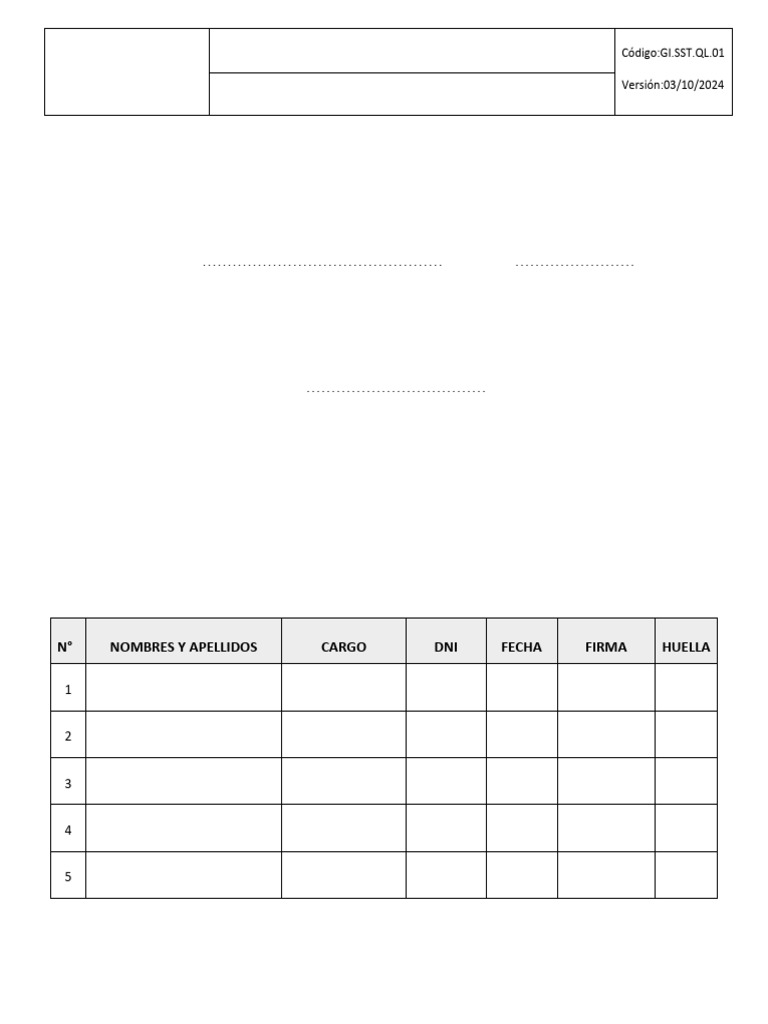 Formato de Entrega de Risst | PDF