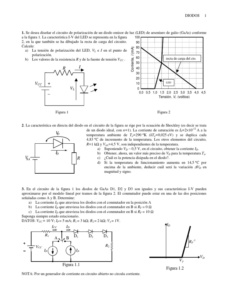 Ejercicios_Diodos | Diodo | Rectificador