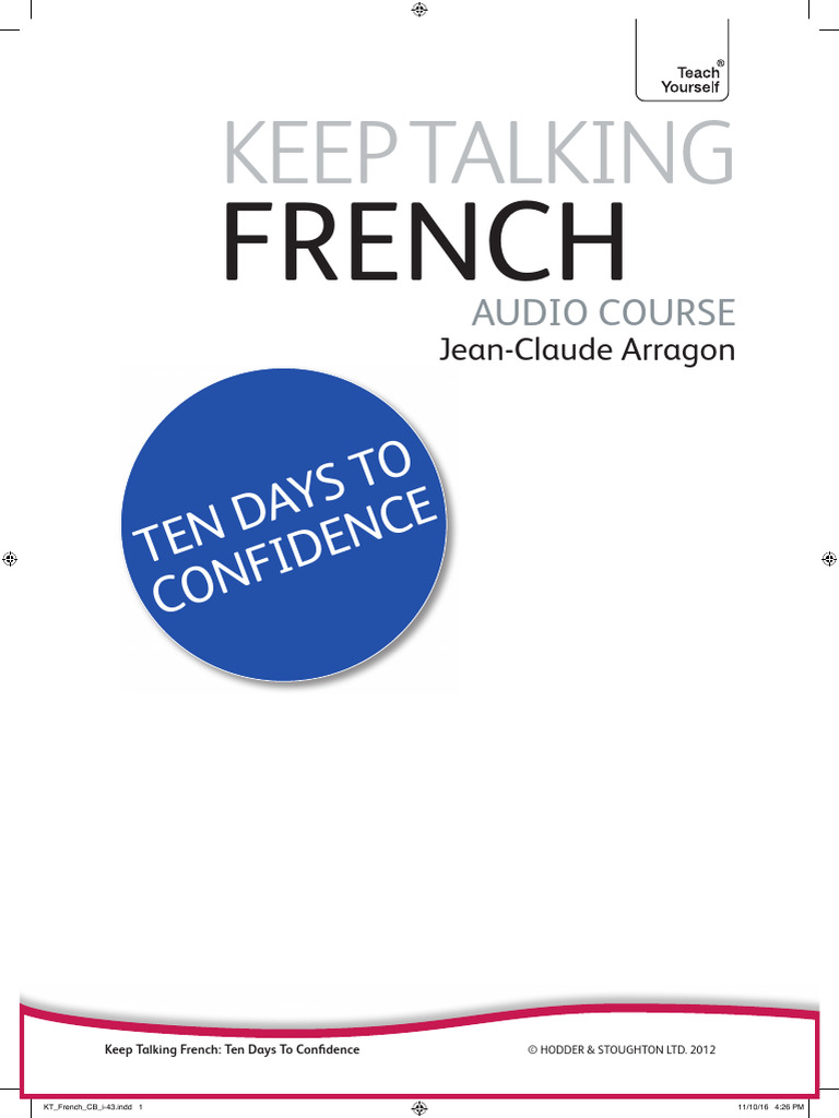 Teach Yourself - Get Talking French | PDF | French Cuisine