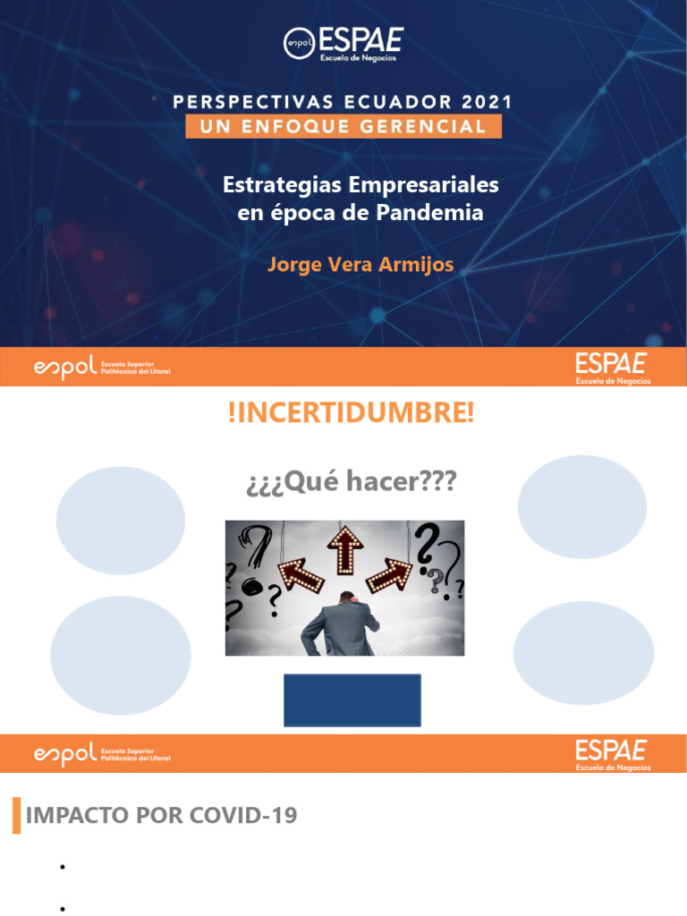 ESPAE - PE2021 - JorgeVera ENFOQUE GERENCIAL 2021 | PDF | Business ...