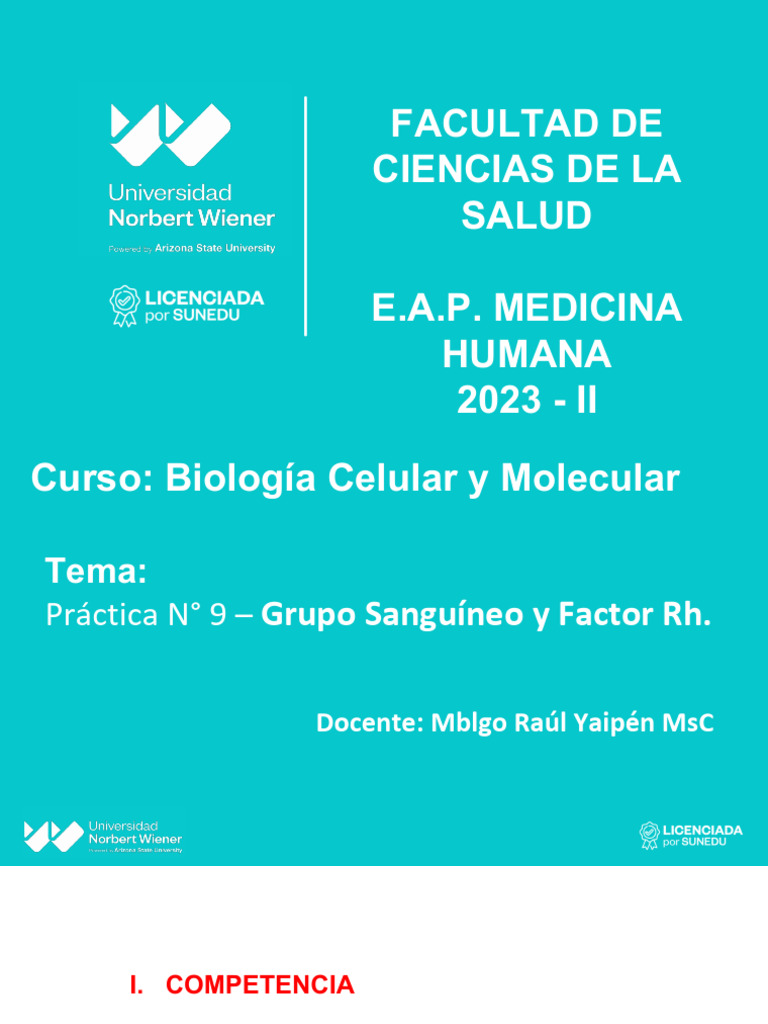 P9 Grupo sanguíneo y Factor Rh | PDF | Tipo de sangre | Fisiología