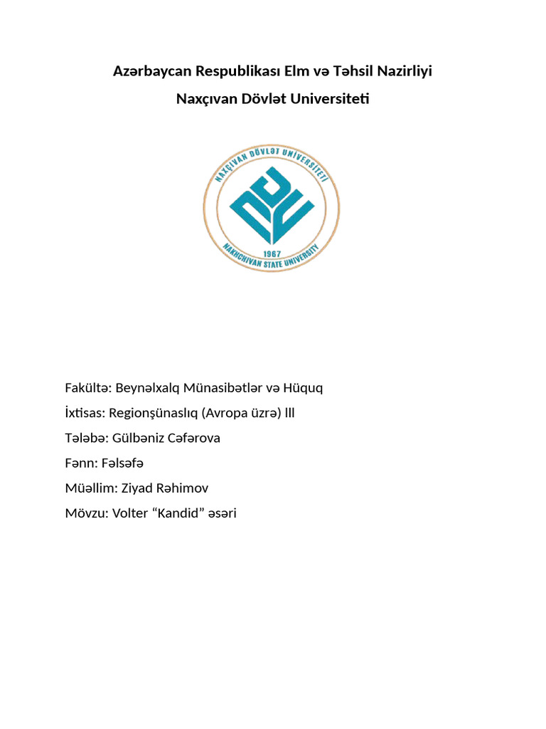 Volter - Kandid | PDF