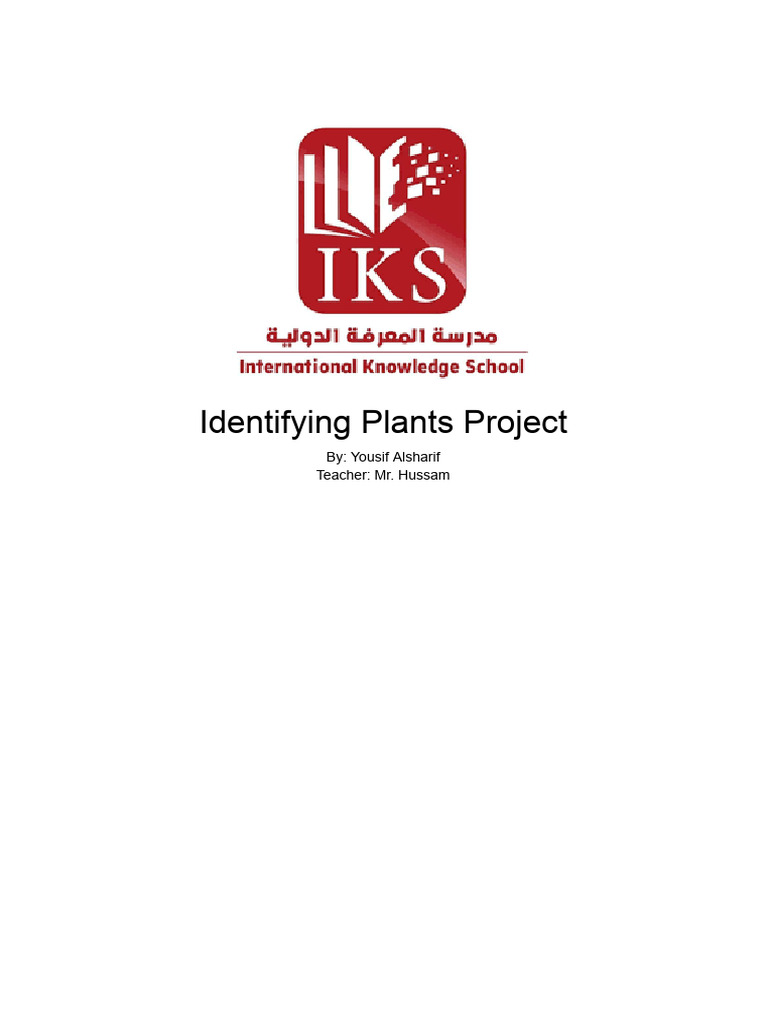 Identifying Plants Project | PDF | Flowers | Seed