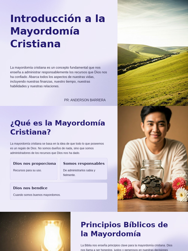 Mayordomia Cristiana | PDF | Presupuesto | Economias