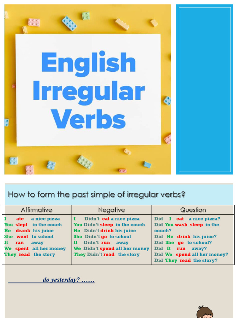 6 A Past Simple of Irregular Verbs | PDF | Linguistic Morphology | Grammar