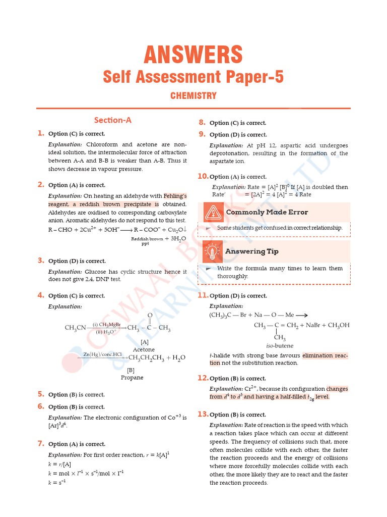 Https - App - Oswaalbooks.com - Download - Sample-Qp - Subsolution - 633self Assessment Paper-5 ...