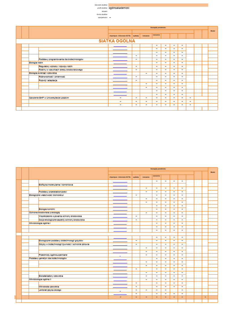 Biotech 2021 22 I Stopien 0 | PDF