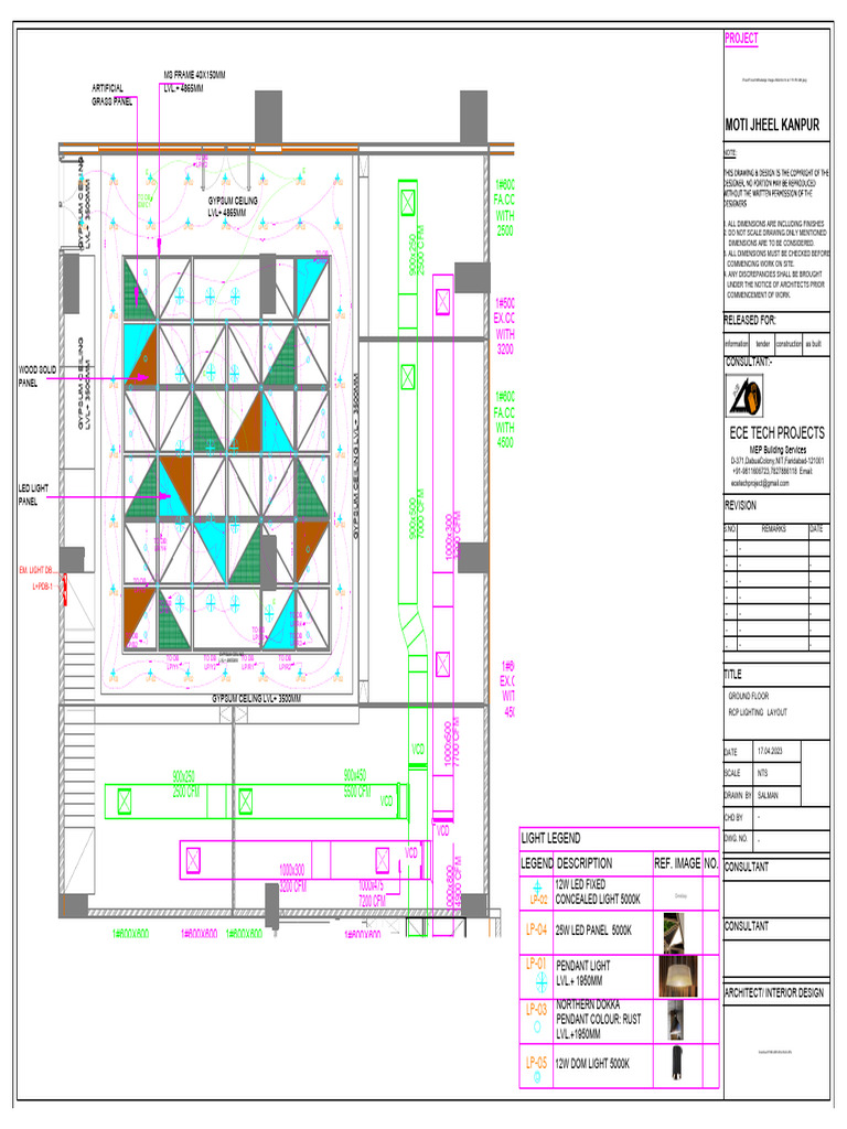 Moti Jheel - Electricity Layout | PDF